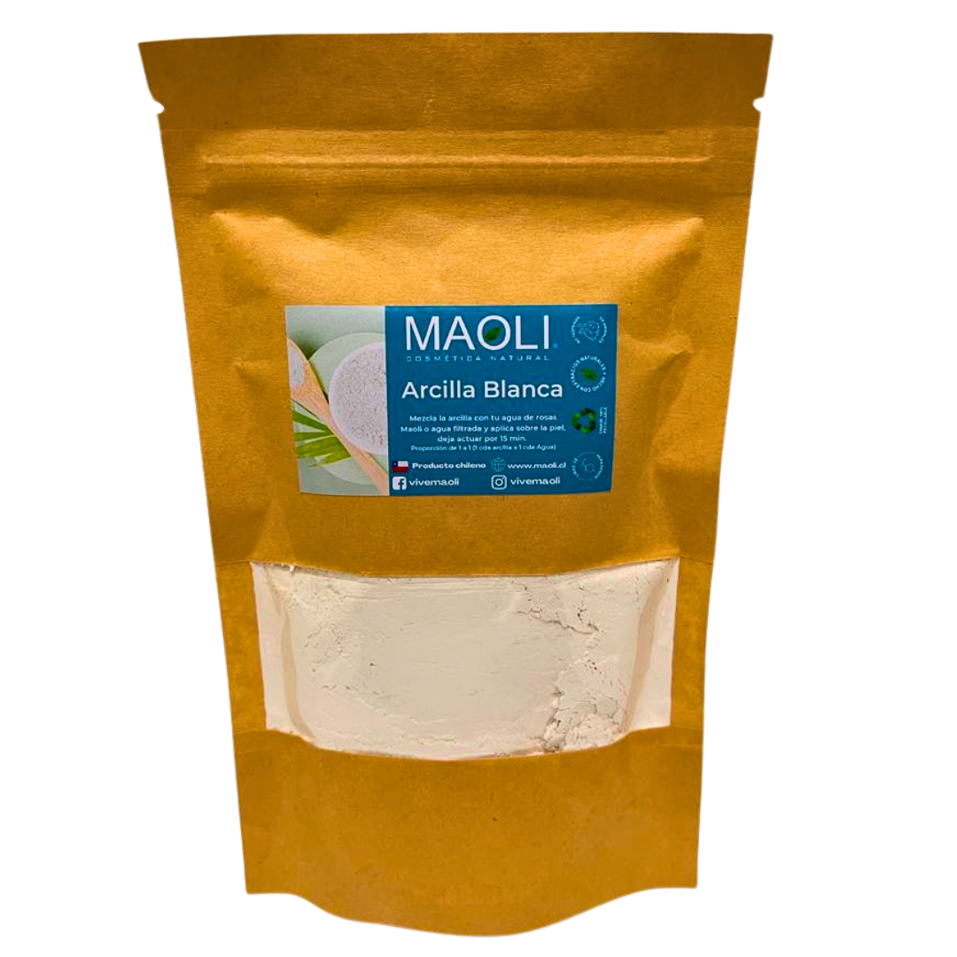 Arcilla Blanca Caolin 100grs – Maoli cosmética natural