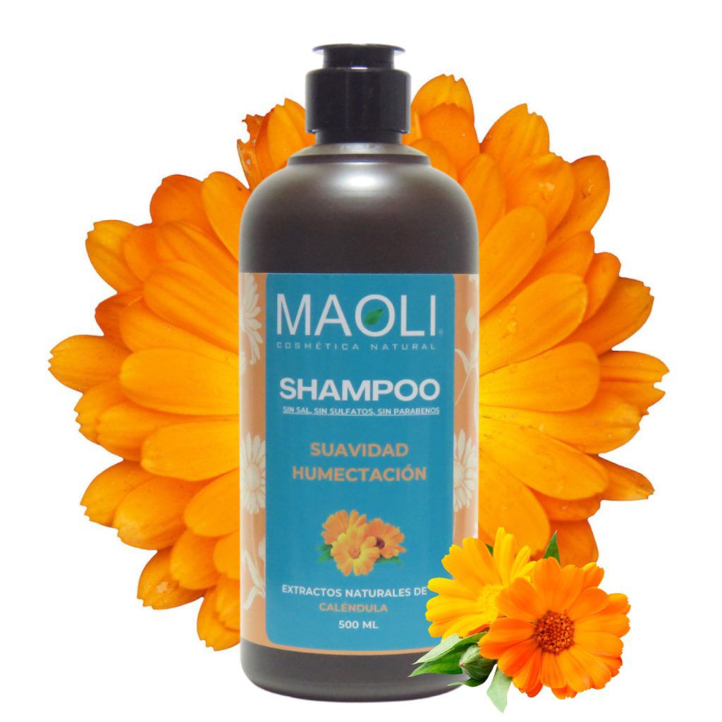 Shampoo Caléndula 500ml – Maoli cosmética natural