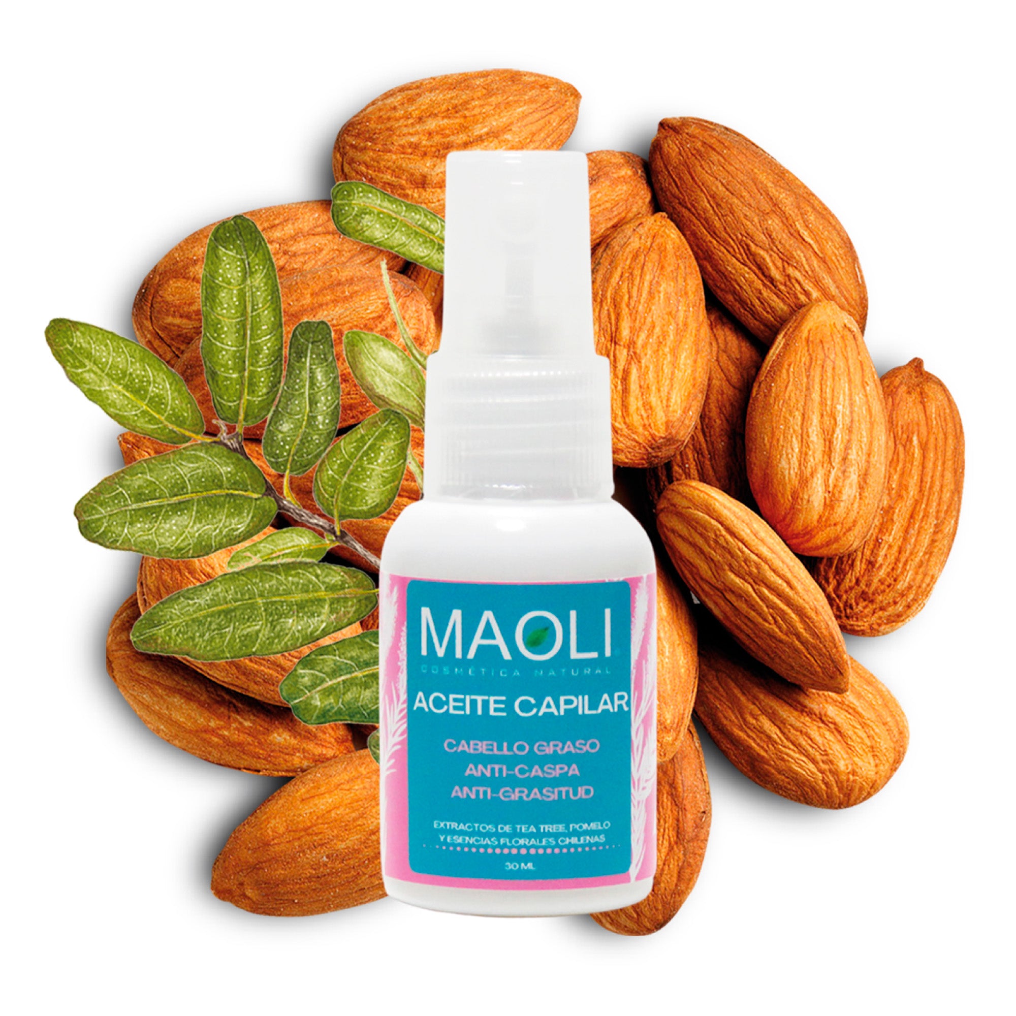 Aceite Capilar Cabello Graso 30ml – Maoli cosmética natural