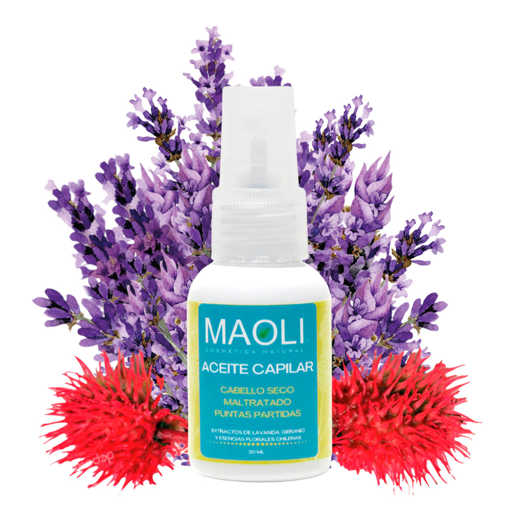 Aceite Cabello Seco 30ml – Maoli cosmética natural