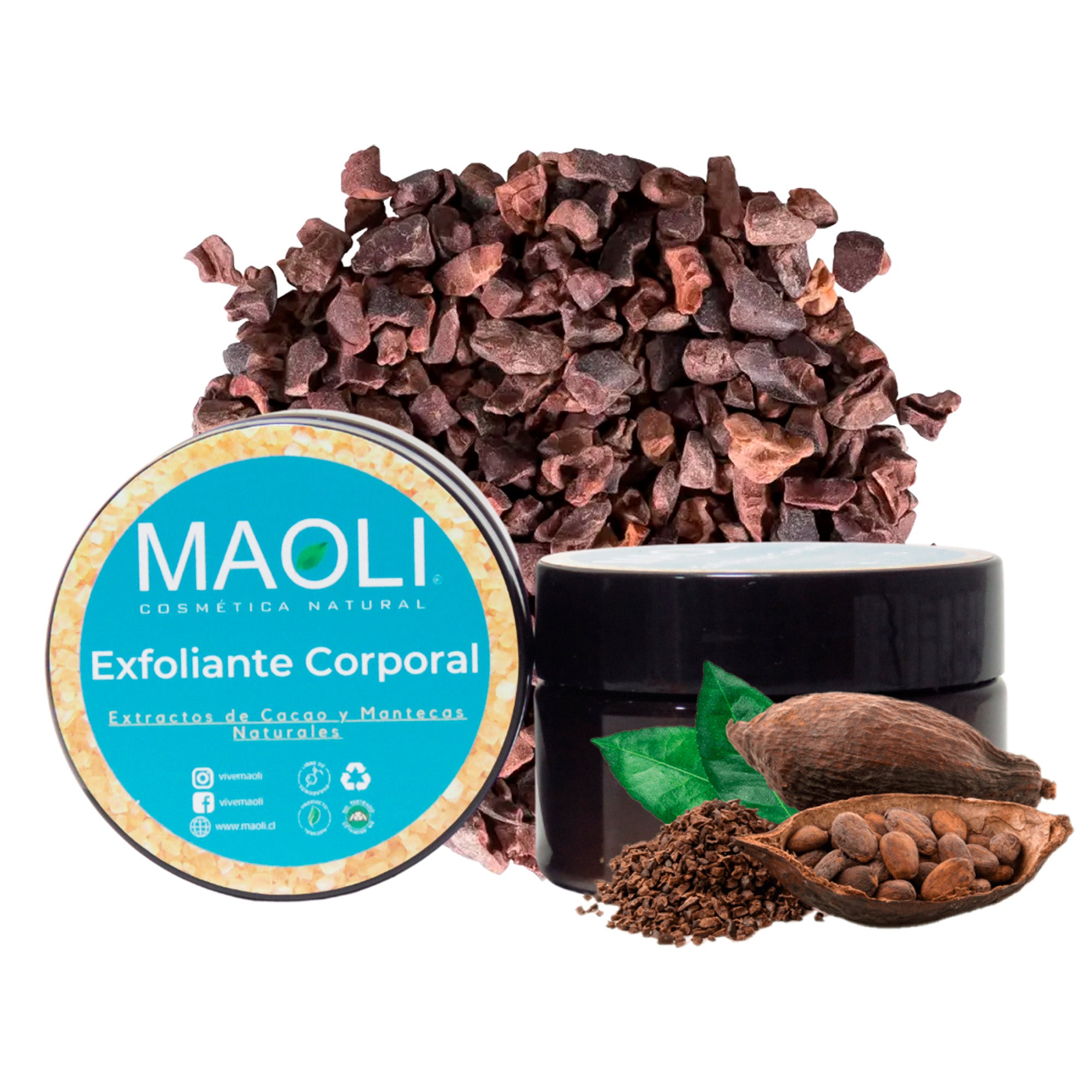 Exfoliante Cocoa Butter Corporal 100grs – Maoli cosmética natural