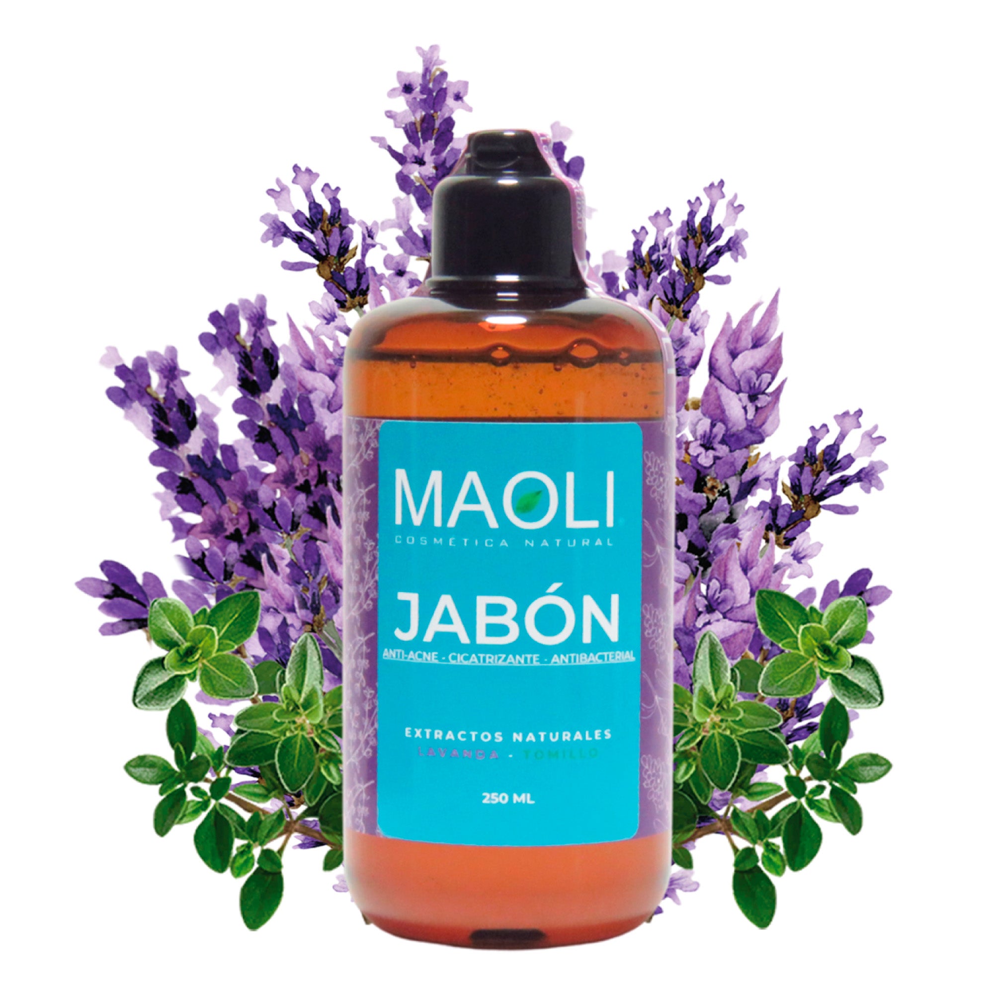 Jabon Anti/Acne Anti/Cicatrices 250ml – Maoli cosmética natural